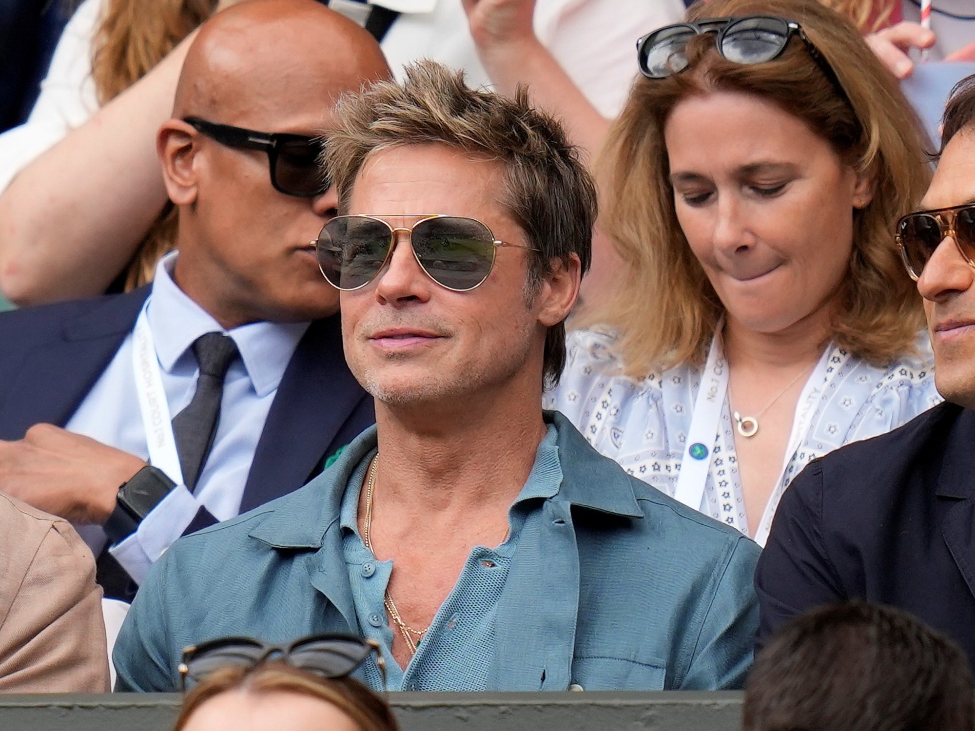 Brad Pitt Is Wearing Tom Ford FT0996 – EyeOns.com