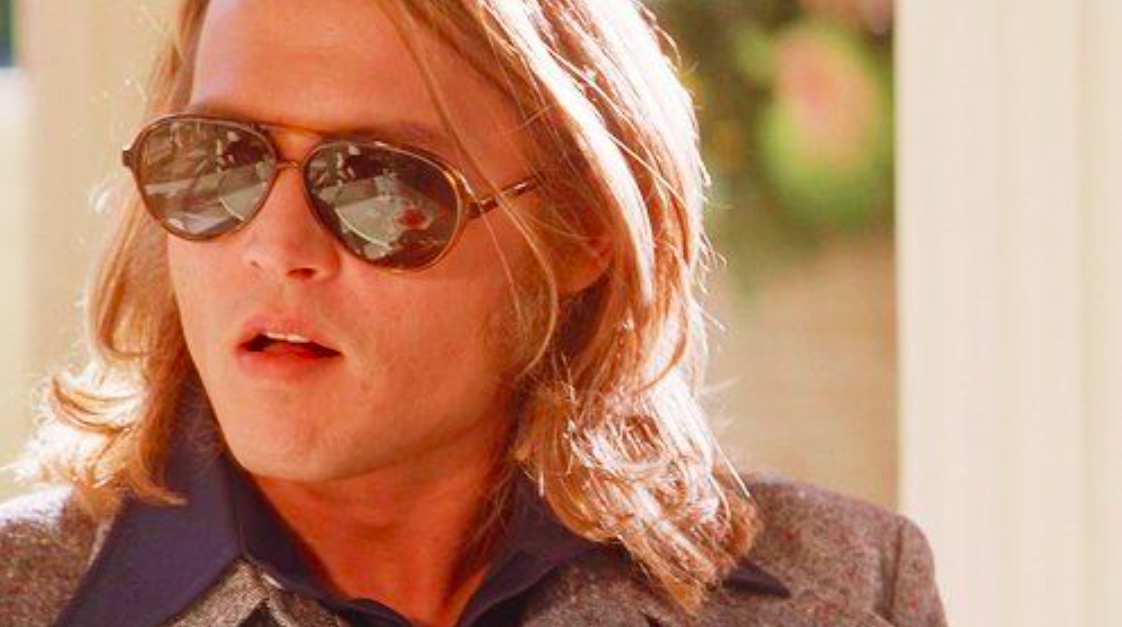Johnny Depp in Ray-Ban Cats 5000 Shades – EyeOns.com